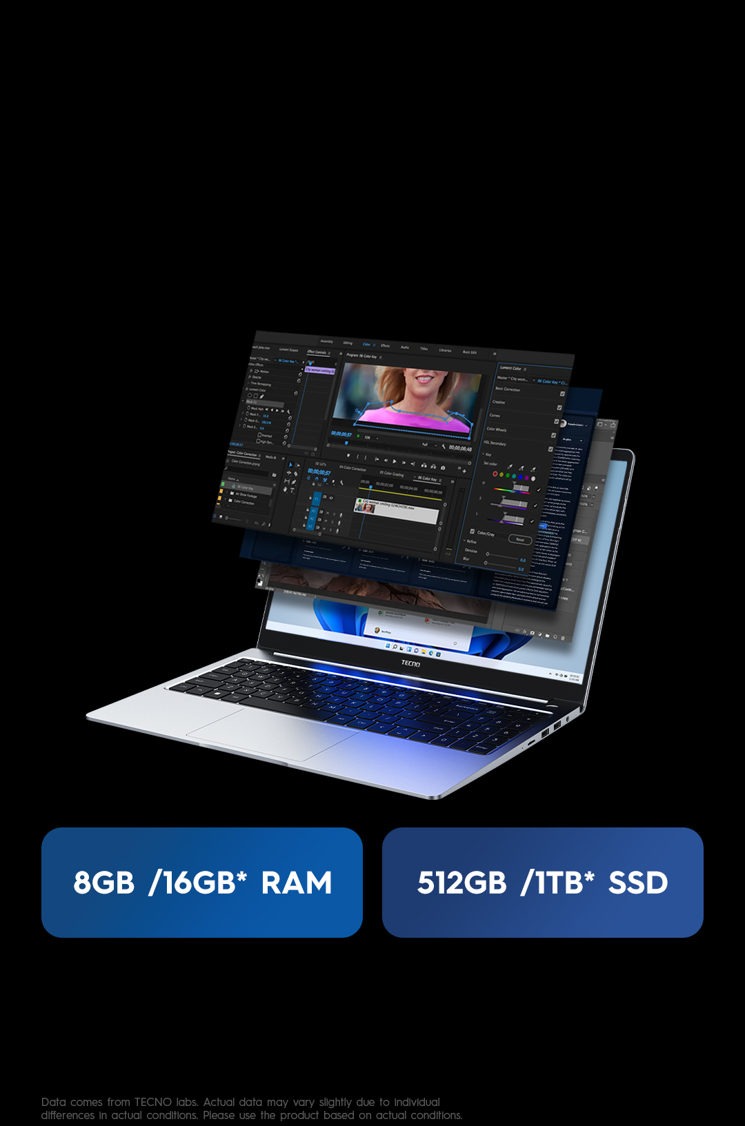 TECNO MEGABOOK T1 15.6 | TECNO Laptops