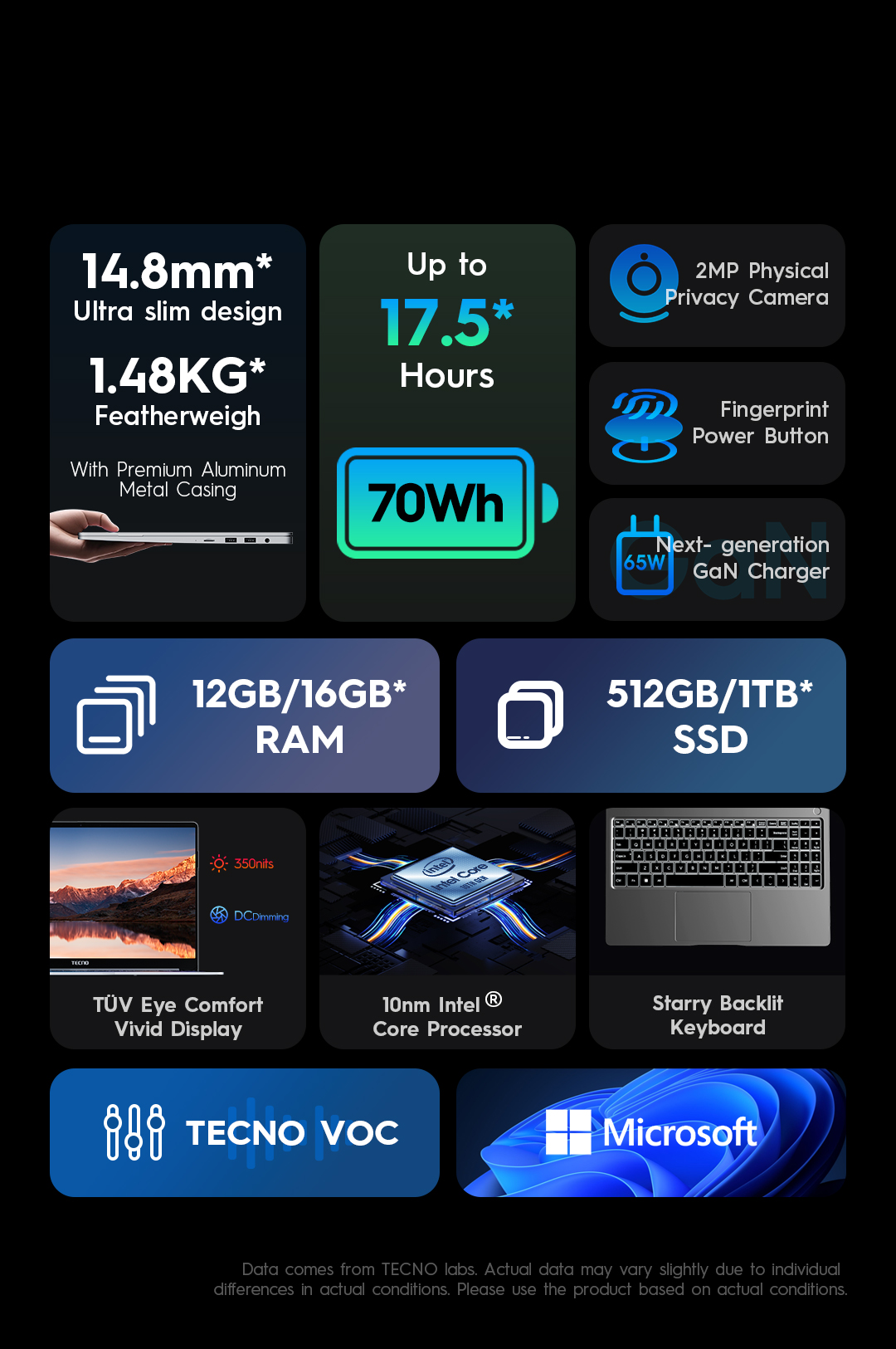 TECNO MEGABOOK-T1-10th | TECNO Laptops