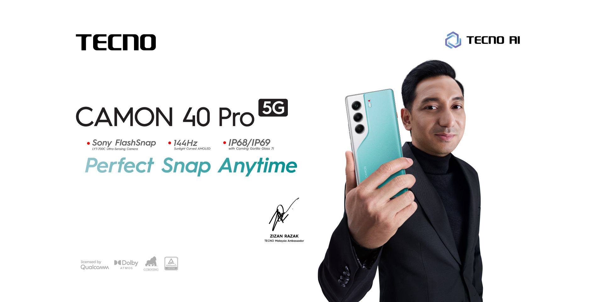 TECNO CAMON 40 Pro 5G (MY)| TECNO Smartphones